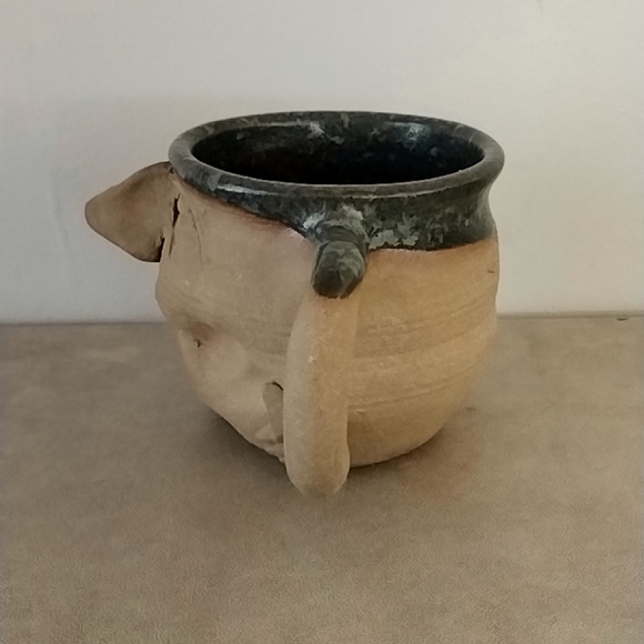 Peter Petrie | Dining | 3d Handcrafted Clay Face Pottery Mug | Poshmark